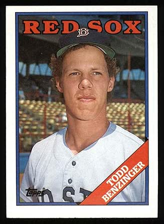 Amazon.com: 1988 Topps # 96 Todd Benzinger Boston Red Sox (Baseball ...