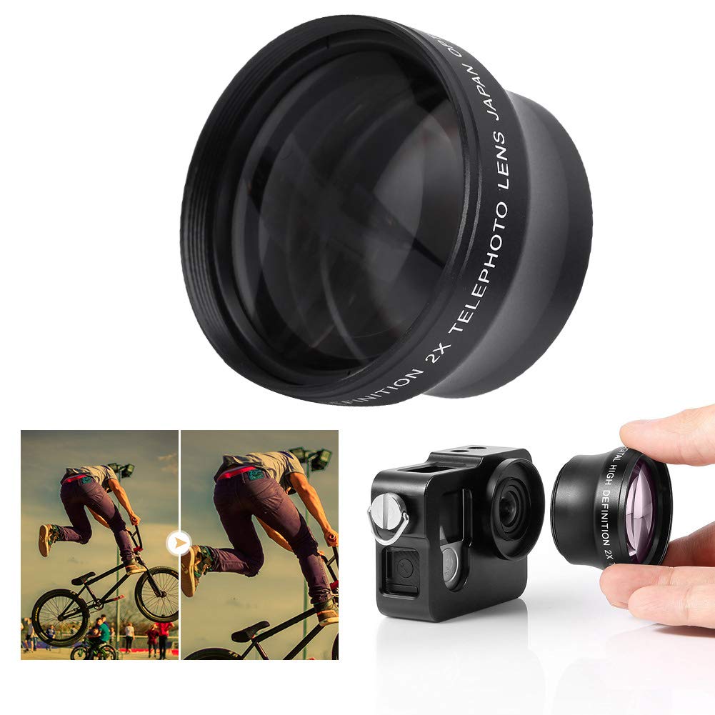 CLAPON 2X Magnification Camera Lens, 2X HD Telephoto Lens 2X ...
