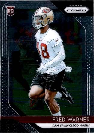 Amazon.com: 2018 Panini Prizm Football #257 Fred Warner Rookie RC ...
