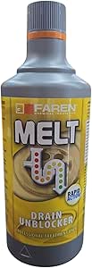 Melt Drain Instant Drain Cleaner & Clog Unblocker Liquid For Cleaning ...