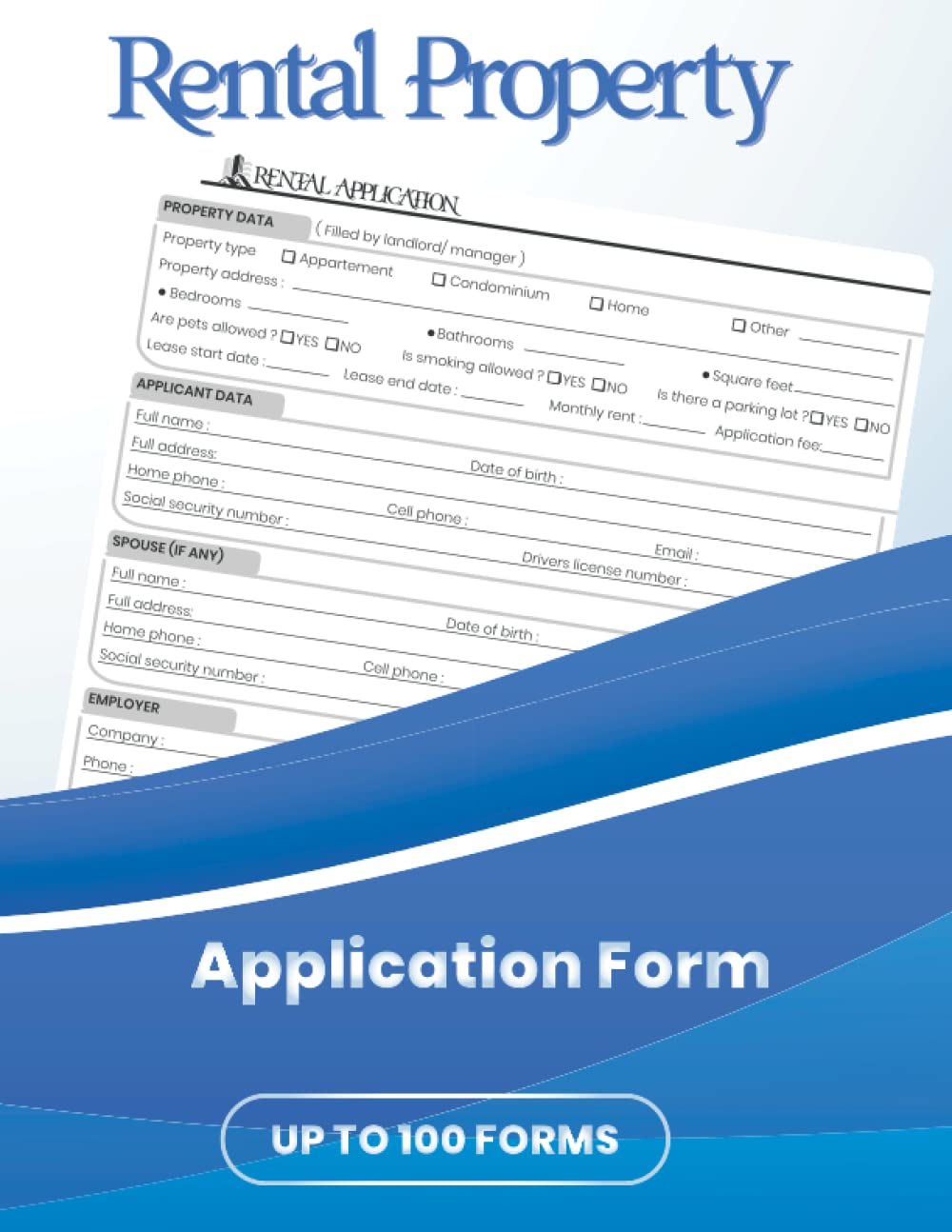 Amazon.com: Rental Property Application Form: Find The Best Tenant For ...