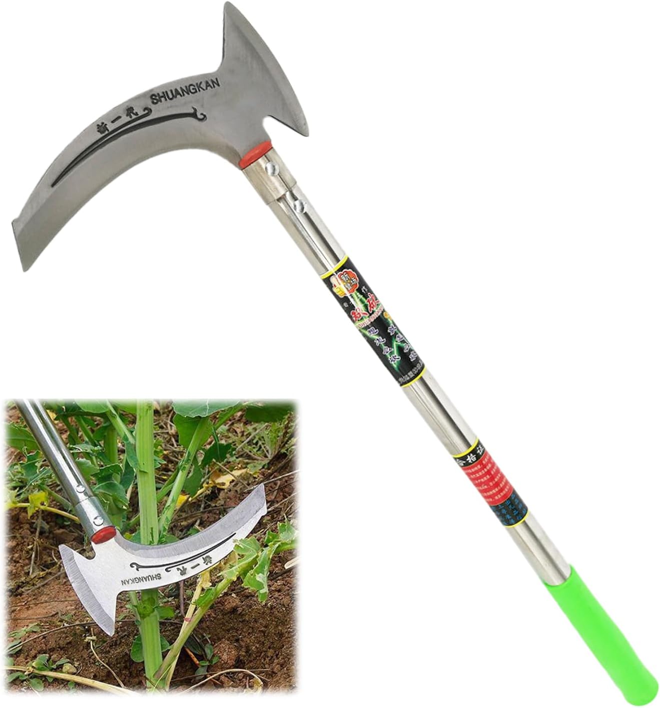 Amazon.com : AOF King of The Sickle-Brush Clearing Sickle with Carbon ...