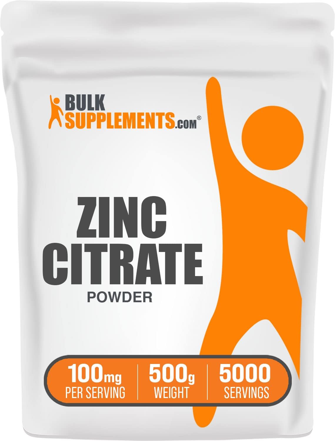 Amazon.com: BulkSupplements.com Zinc Citrate Powder - Zinc Supplements ...