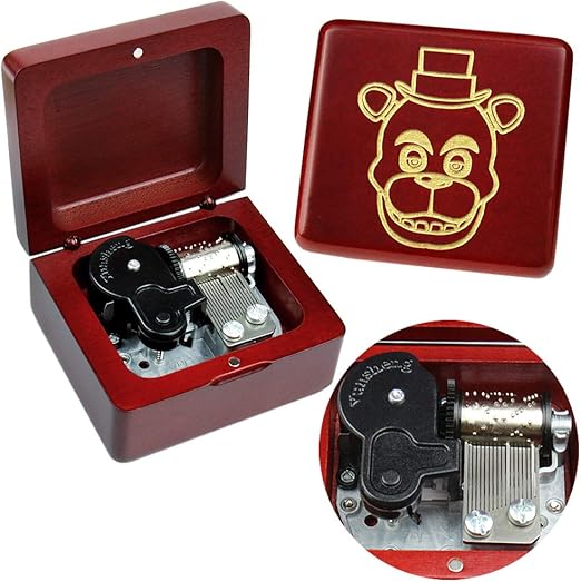Amazon.com: Sinzyo Music Box Vintage Wood Carved Mechanism Musical Boxs ...