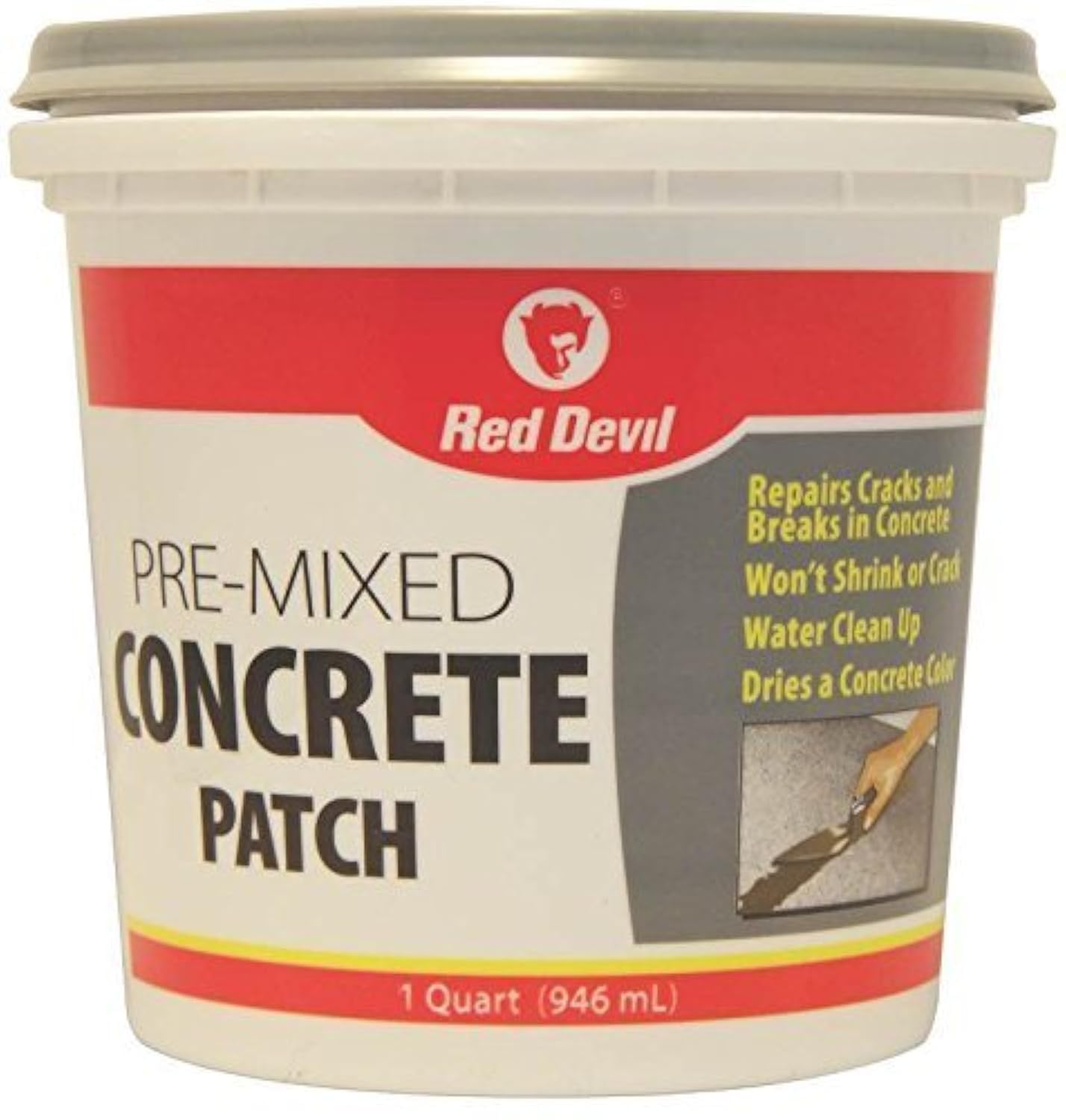 Pre-Mixed Concrete Patch - 1 Quart - Amazon.com