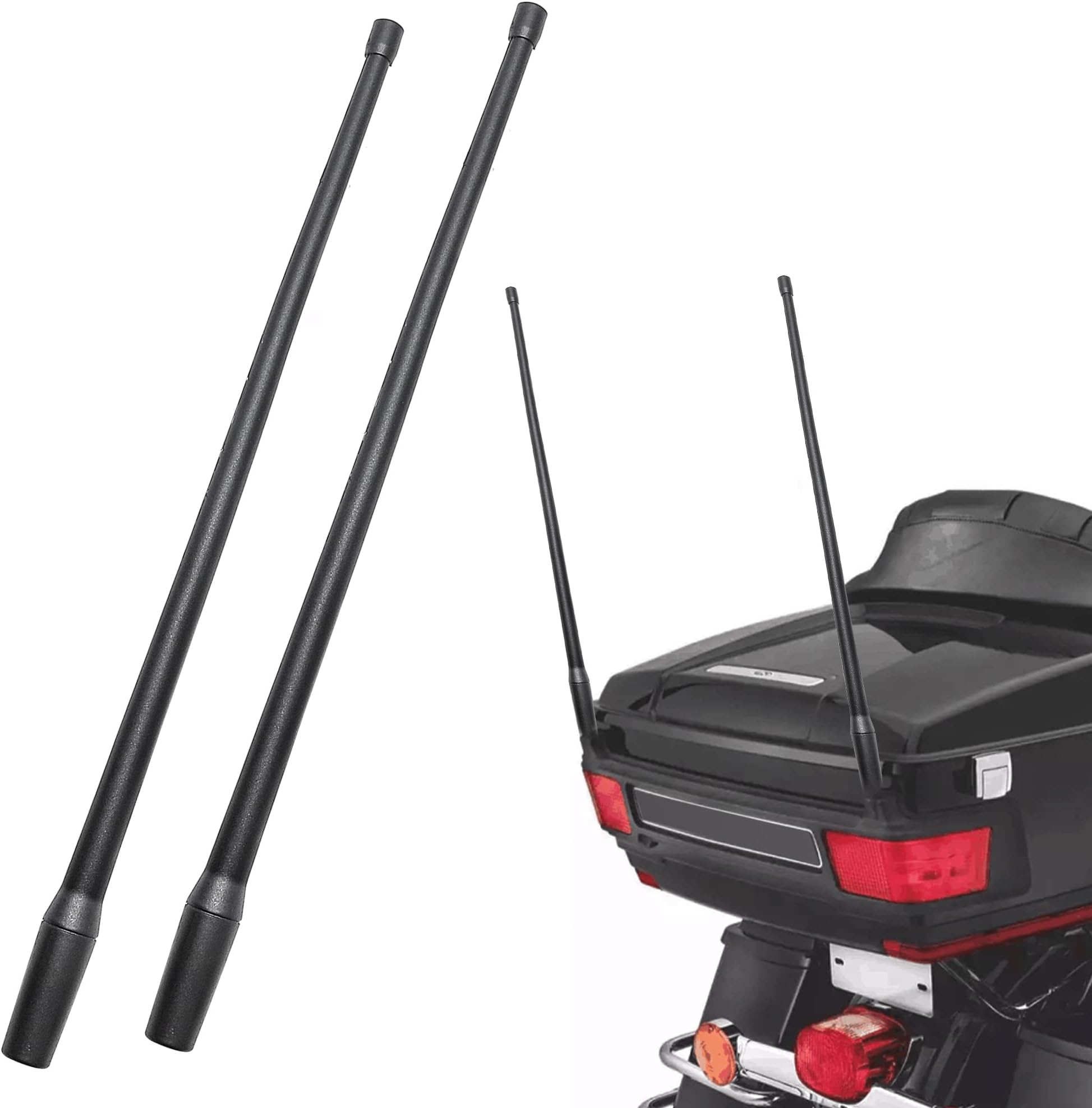 Amazon.com: Anina 2PC 13 Inch Antenna Mast for 1998-2022 Harley ...