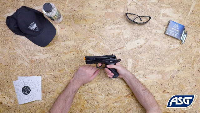 Watch ASG CZ 75D Compact Black 6mm Airsoft Spring Pistol on Amazon Live