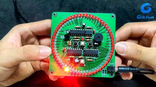 Watch DIY Electronic Timer Soldering Practice Board Kit on Amazon Live