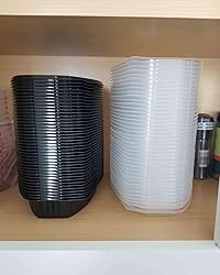 Amazon.com: EKOSAVOR Meal Prep Container, 4 Compartment 40 Pack 34oz ...