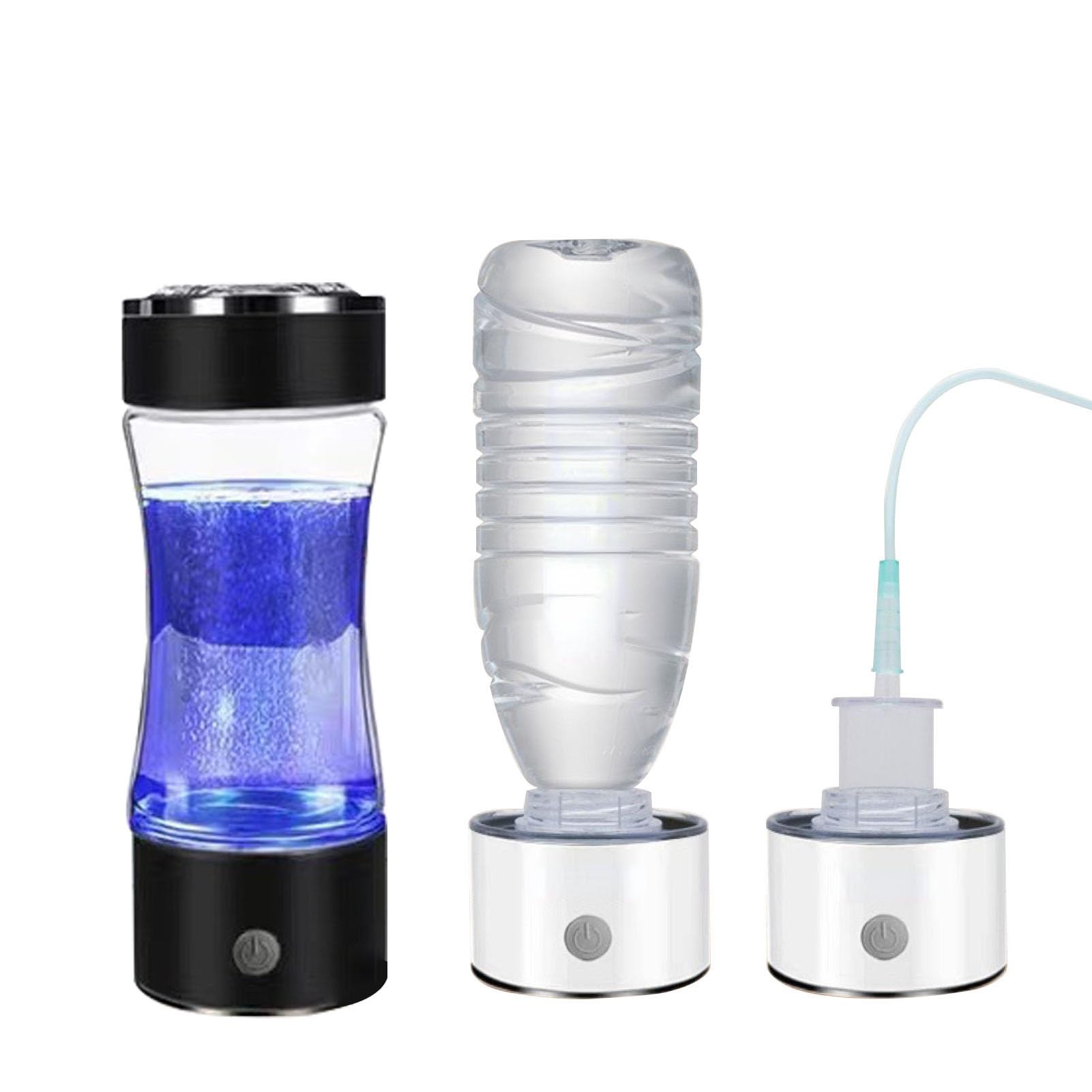 Hydrogen Water Generator, 3-in-1 Hydrogen-Rich Generator Water Bottle ...