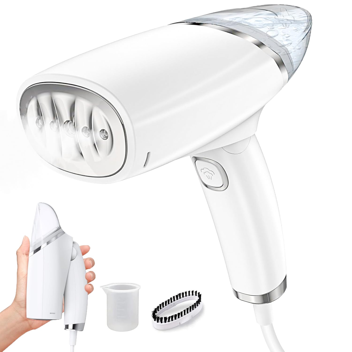 Amazon.com: Foldable Travel Steamer for Clothes Portable Mini - 1000W ...