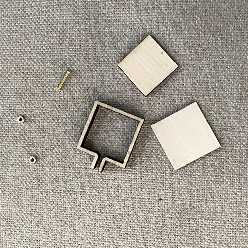 Amazon.com: WRMHOM Rectangle DIY Mini Embroidery Hoop Frame - Miniature ...