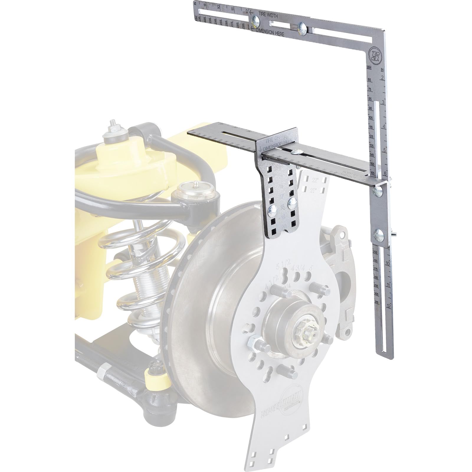 Amazon.com: WheelWise™ Tire Fit Check Mockup Sizing Tool Attachment ...