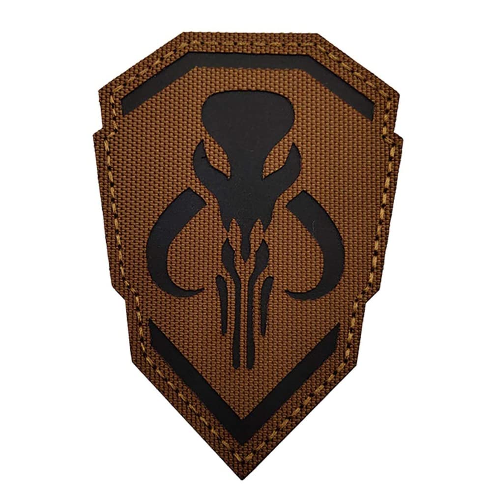 Amazon.com: IR Infrared Bounty Hunter Reflective Patch Mandalorian Tactical Military Morale ...