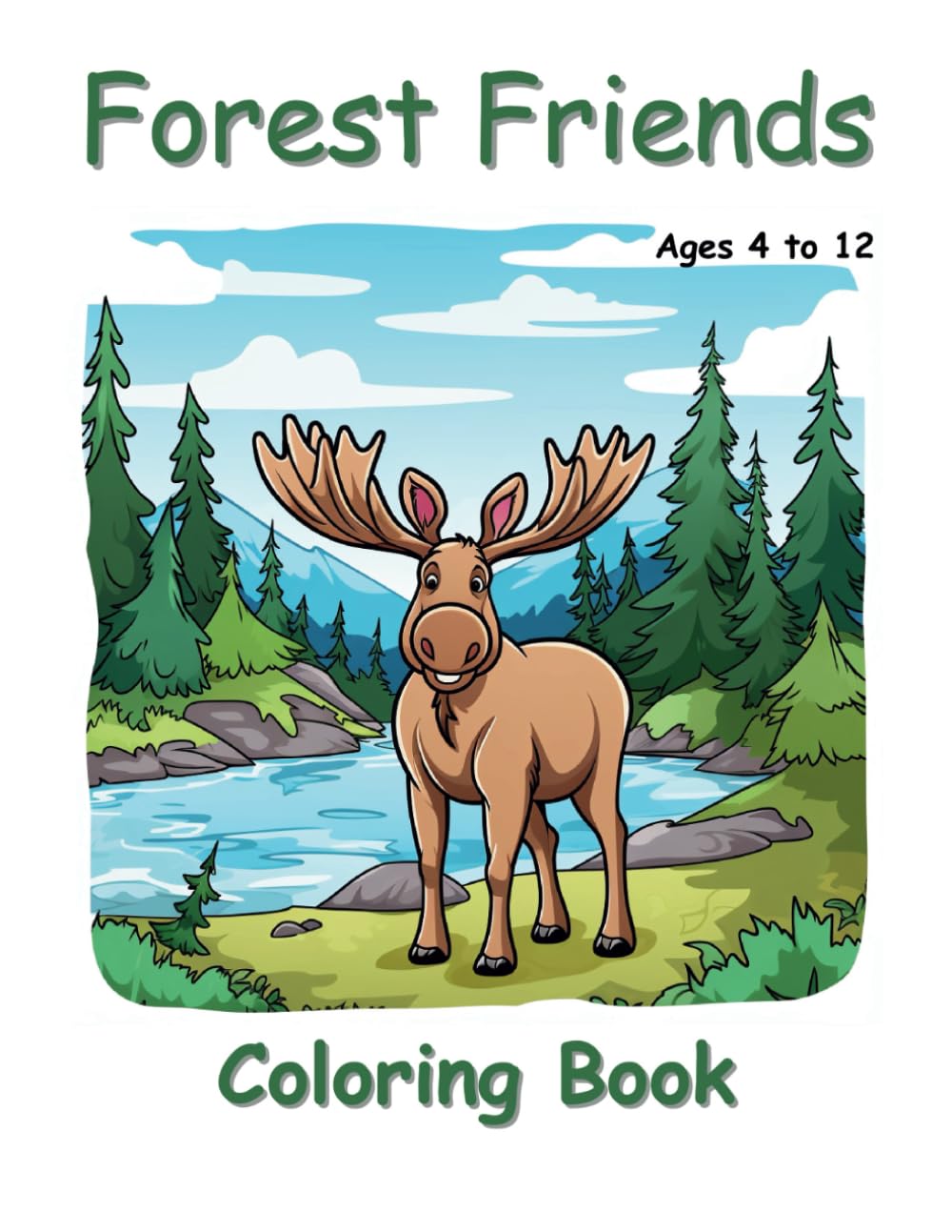 Amazon.com: Forest Friends Coloring Book: 9798872359579: Adams, Mr ...