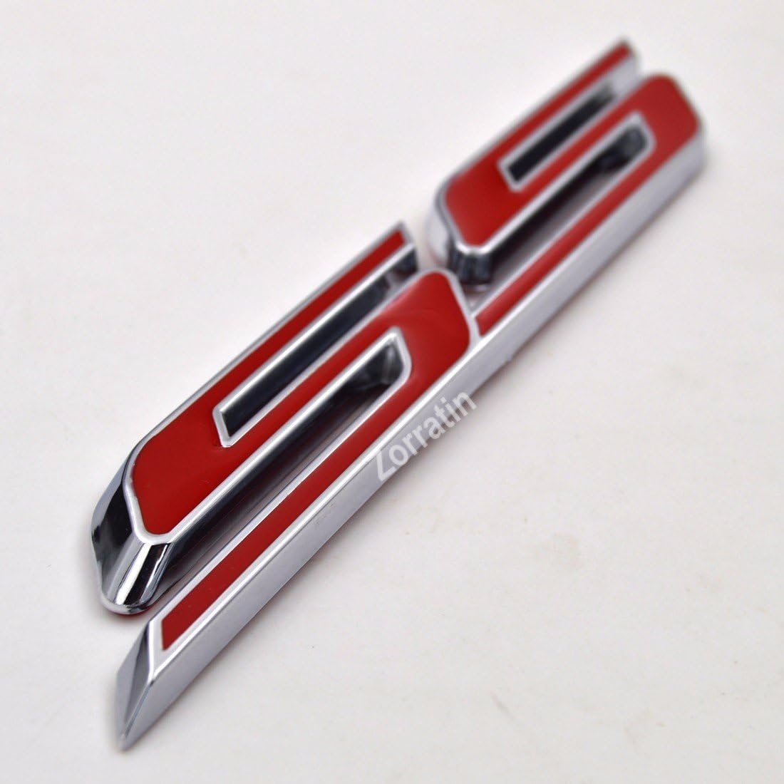 Amazon.com: 2X SS Emblems Metal 3D Side Fender Trunk Badge Decal ...