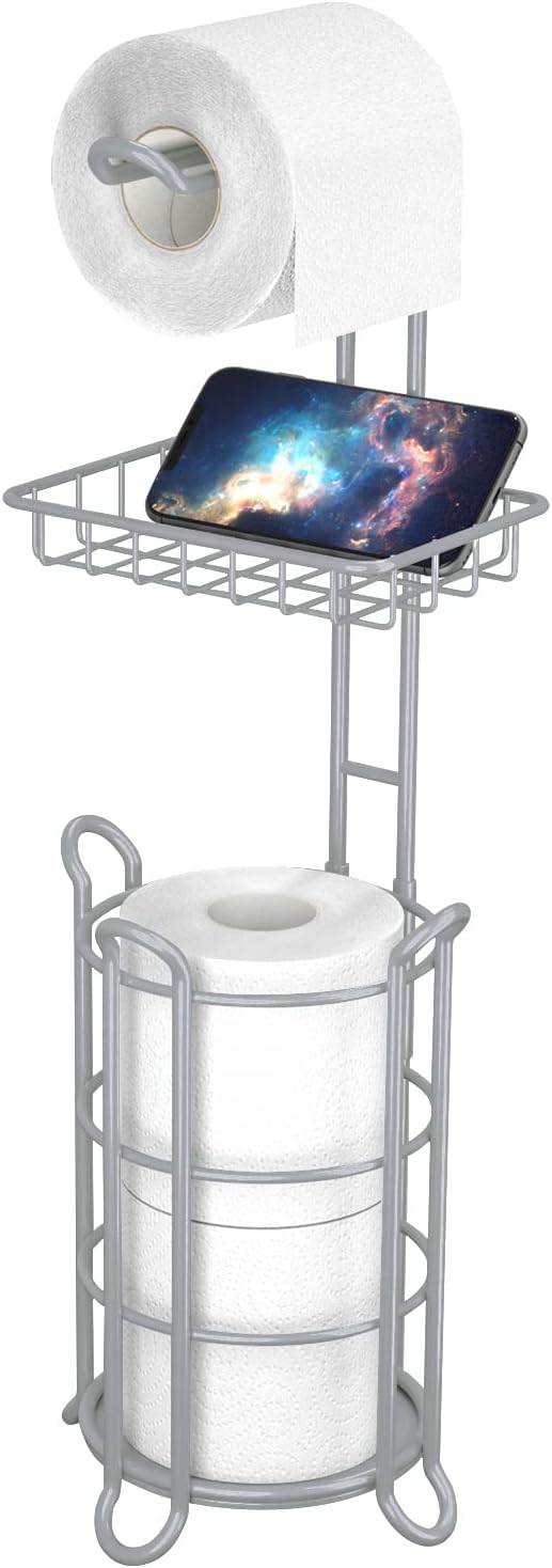 Amazon.com: Simple Houseware Bathroom Toilet Tissue Paper Roll Storage ...