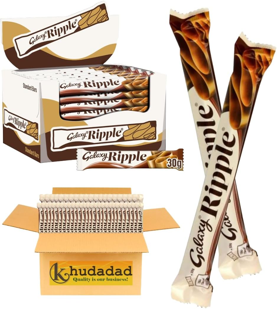 Galaxy Ripple Milk Chocolate Bars Chocolate Multipack, Ideal for Gift ...