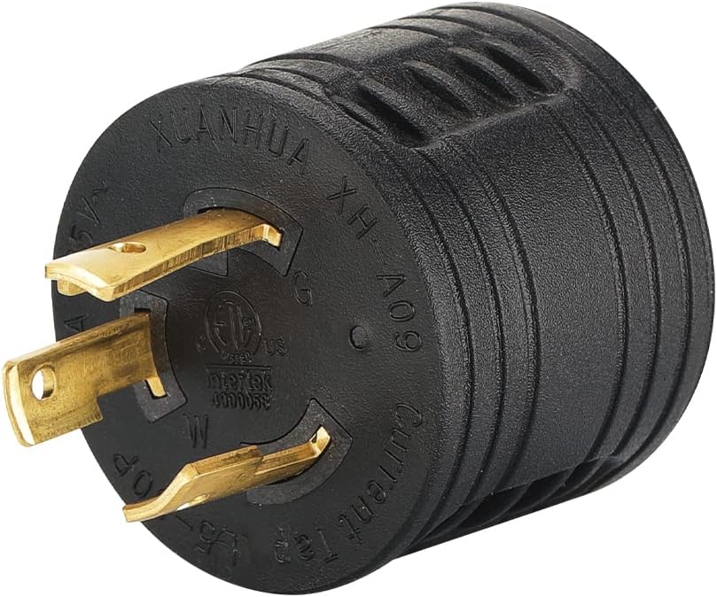 Amazon.com: RV 30 AMP 3-Prong Generator Adapter Converter, Nema L5-30P ...