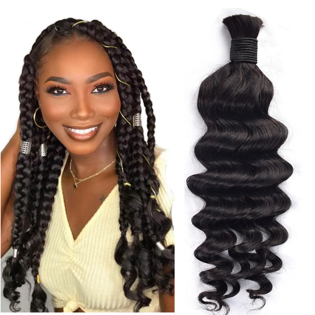 Amazon.com : Italian Curly Bulk hair HUMAN HAIR Micro Braiding 1 Bundle 100g Brazilian Virgin ...