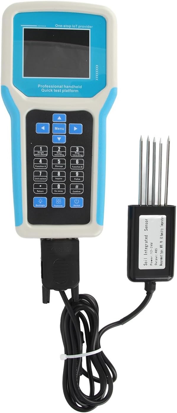 Amazon.com: 5 in 1 Soil Meter with 5 Probe, Tester, Soil Meter ...
