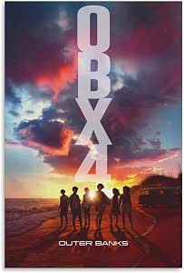 Amazon.com: Outer Banks TV Series Poster Art Poster (4) Canvas Poster ...