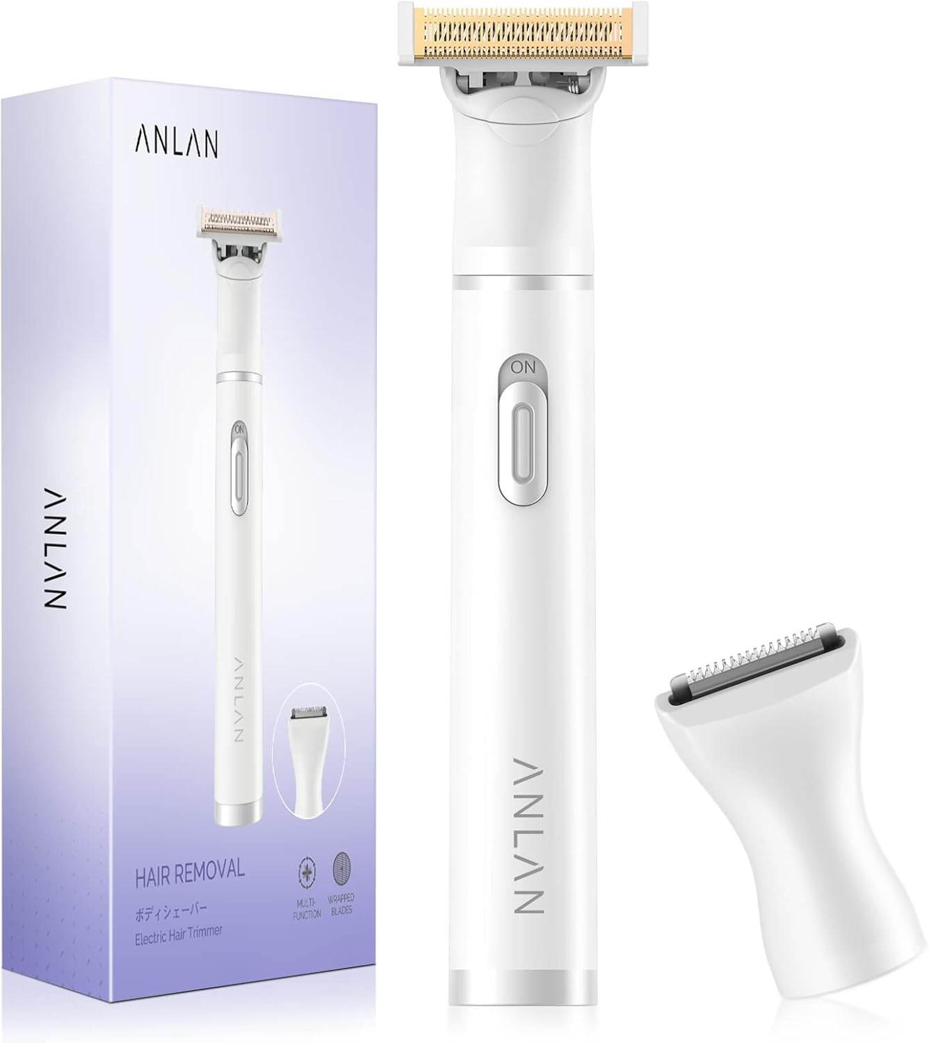 Amazon.com: Bikini Trimmer for Women, ANLAN Electric Razors for Women ...