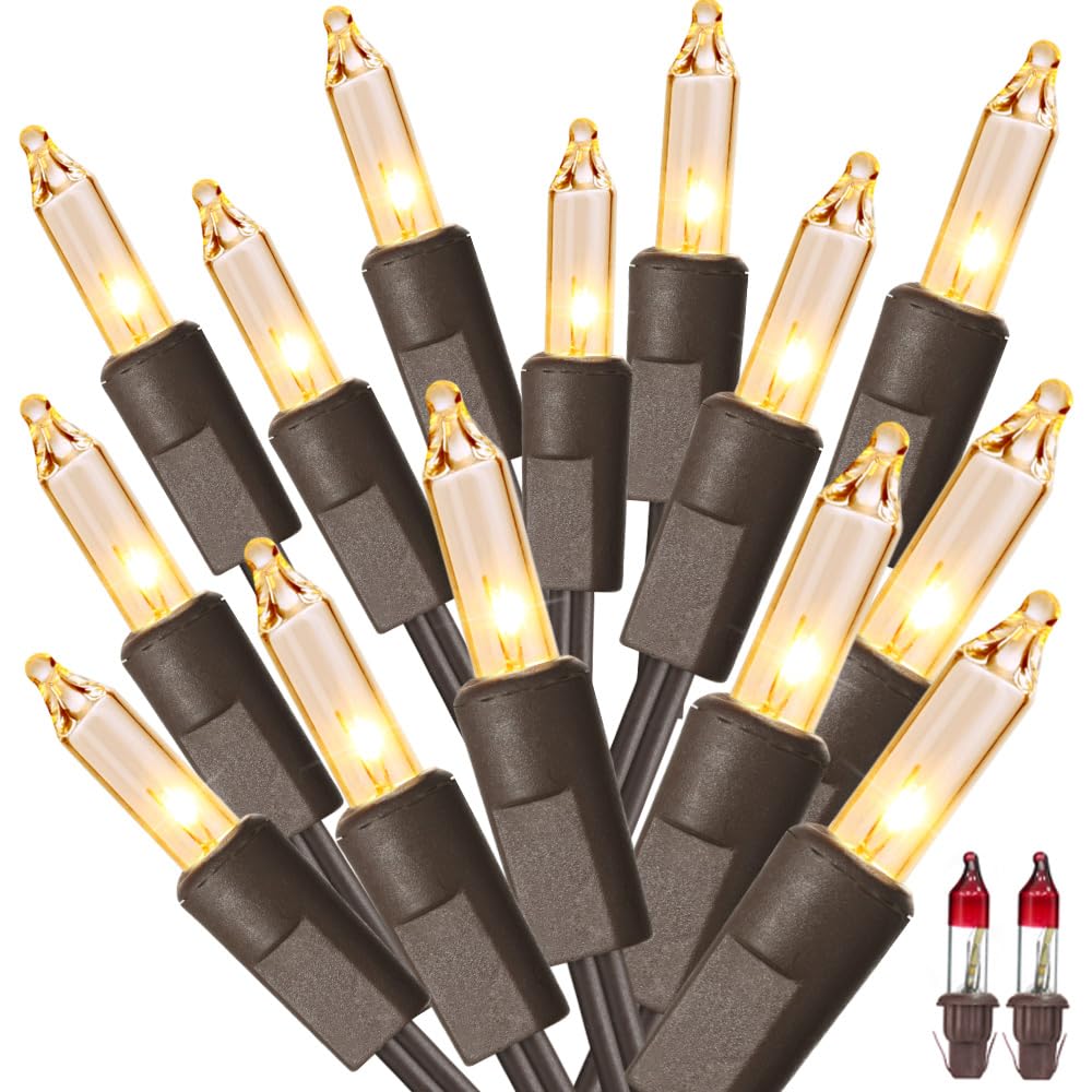 Amazon.com: ODEETRONIC Twinkle String Lights, 21.63ft 100 Count ...