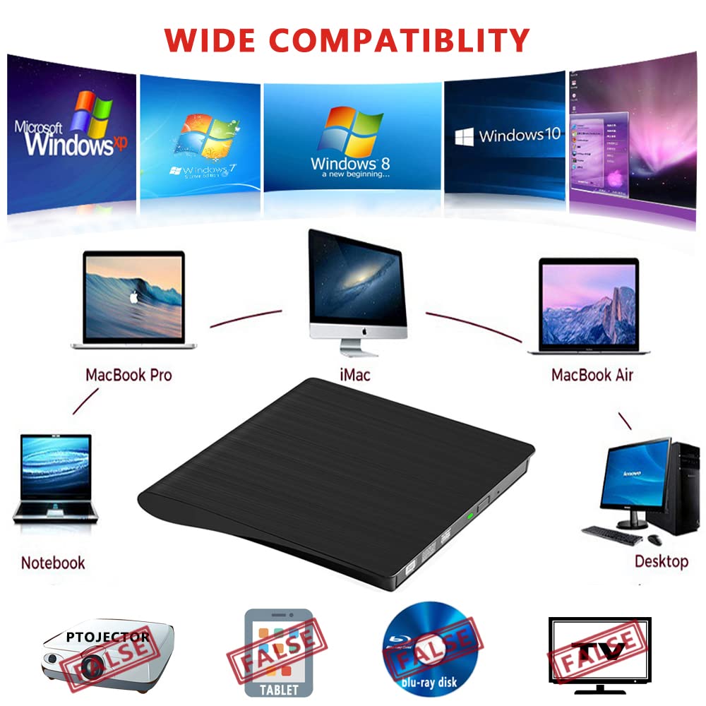 Snapklik.com : External CD Drive Portable Drive USB30 Portable Drive ...