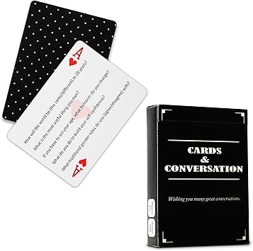 Amazon.com: 250 Thought Provoking Conversation Cards Game for Family ...