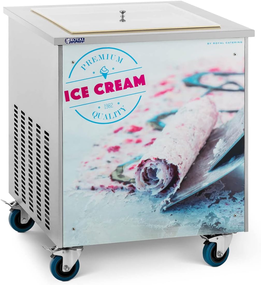 Amazon.de: Royal Catering RCFI-01 Roll-Eismaschine 50 x 50 x 2,5 cm ...