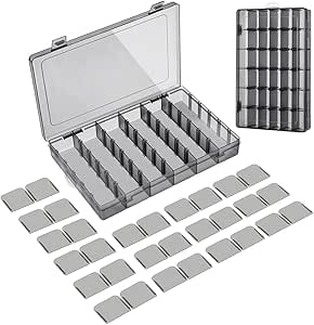 Amazon.com: WINHUNT 36-Compartment Screw Organizer Box with Removable ...