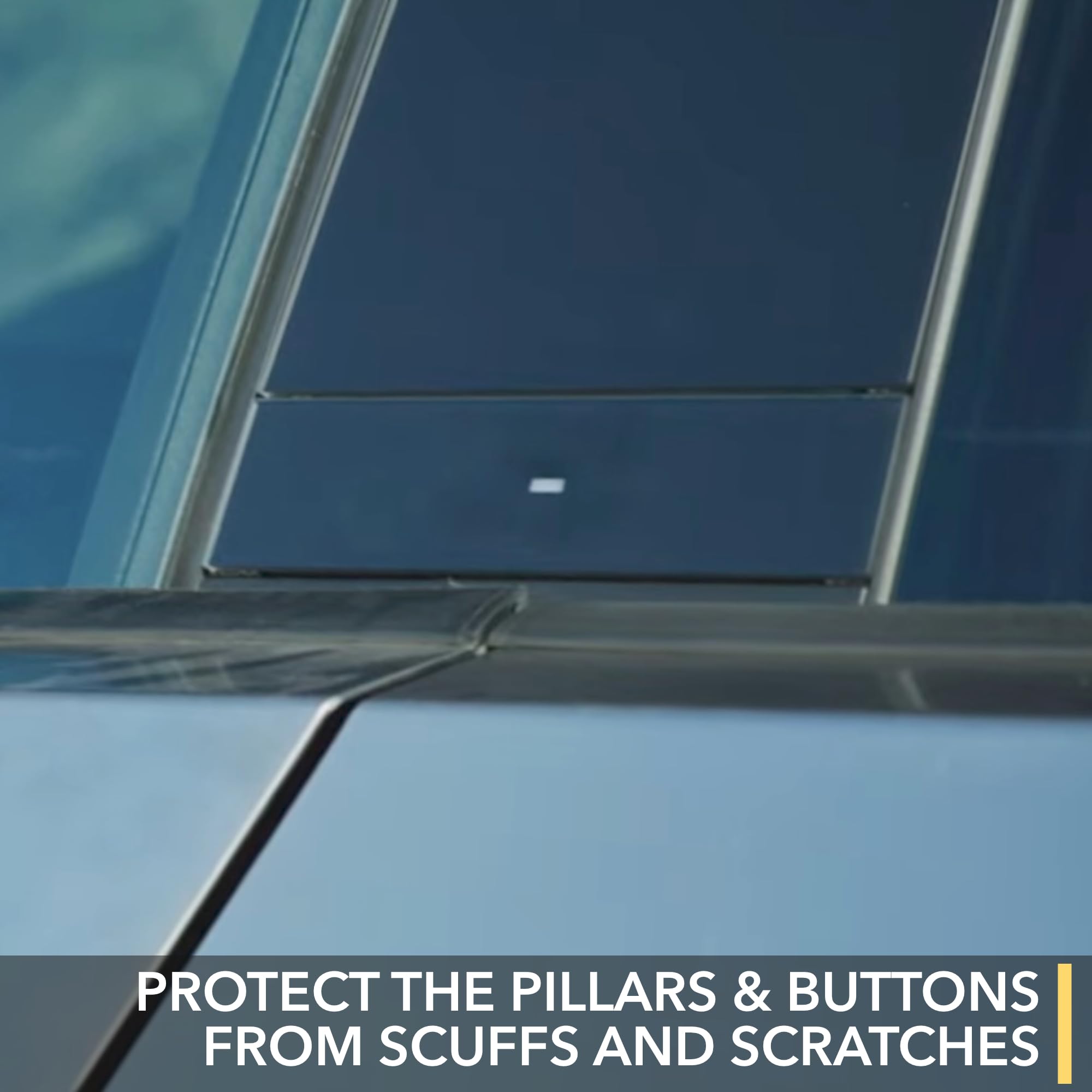 Snapklik.com : TWRAPS B & C Pillars & Door Buttons PPF For Tesla ...