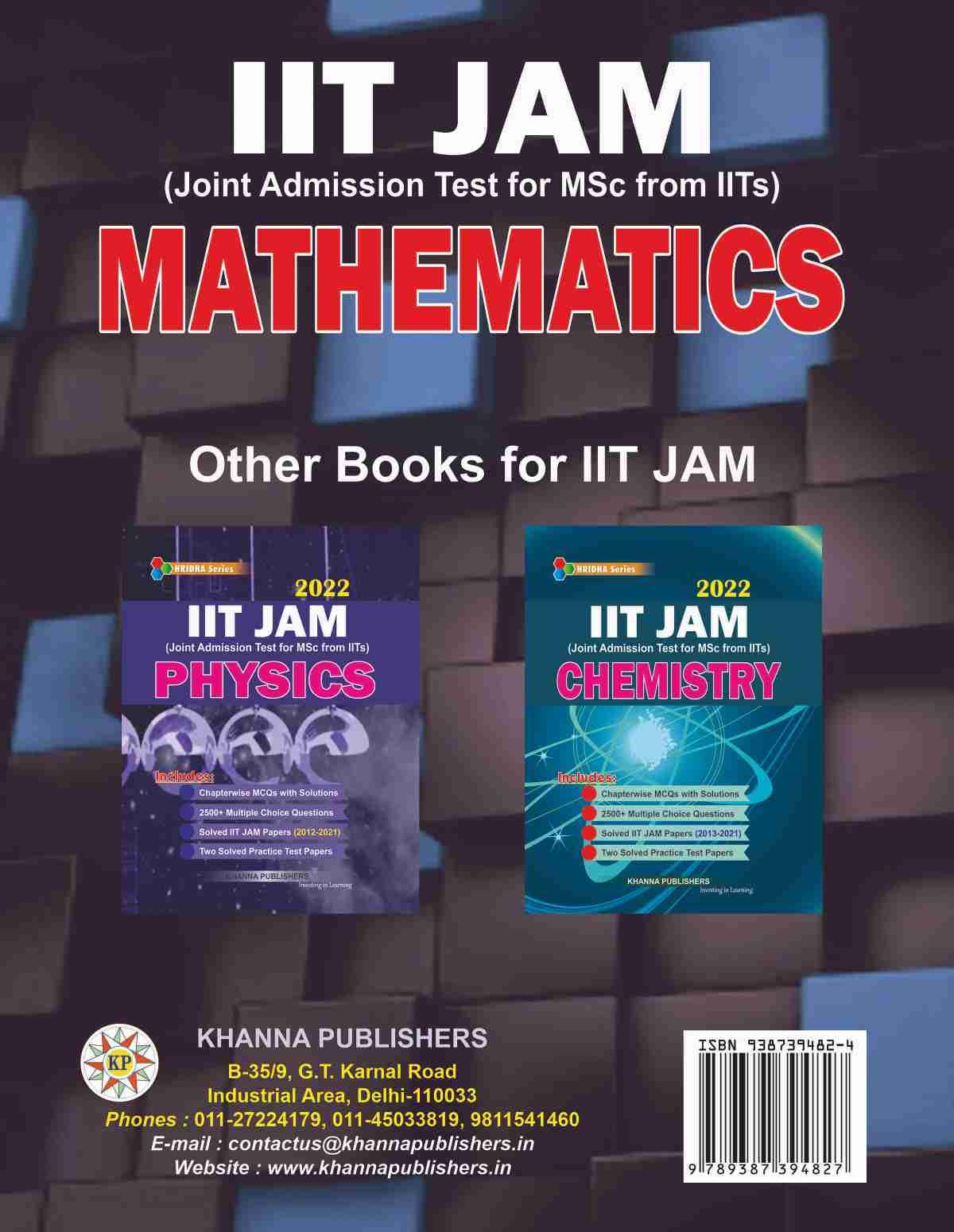 Buy IIT-JAM (MATHEMATICS) [Paperback] Book Online at Low Prices in ...