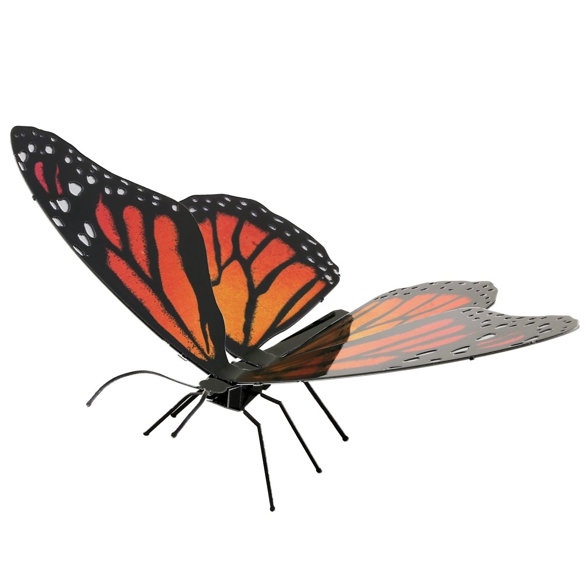 Amazon.com: Metal Earth Fascinations Monarch Butterfly 3D Metal Model ...