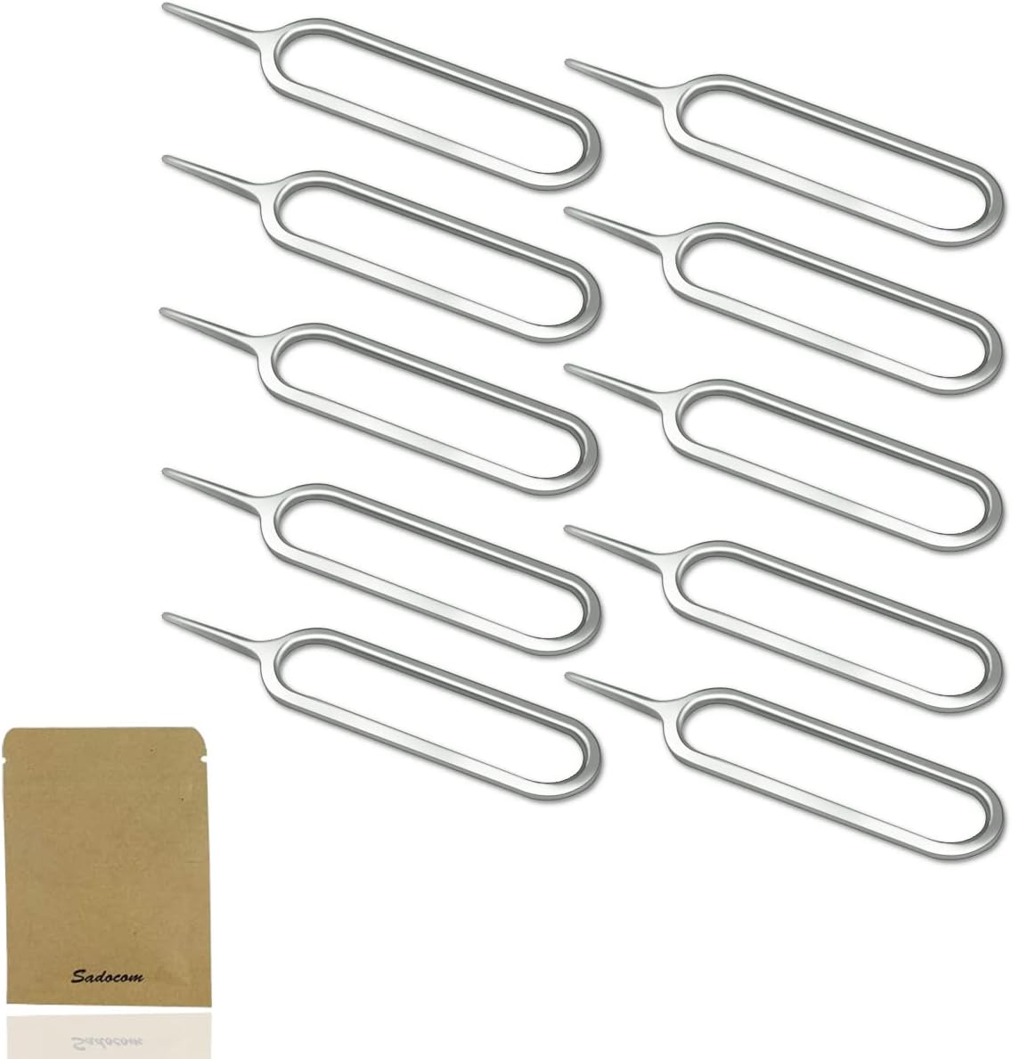 Qiuyan 6pcs SIM Card Removal Tool Card Tray Eject Pins Needle Opener ...