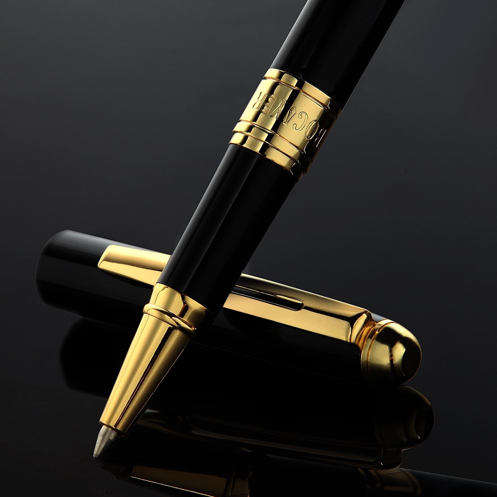 Bociyer Liquid Ink Rollerball pen - Black ink Refill pen,Best ballpoint ...