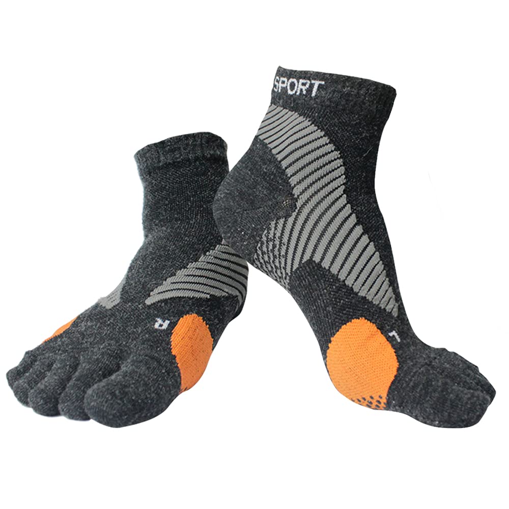 Snapklik.com : M Magic Sport Merino Wool Blend Non-Slip Above Ankle Toe ...