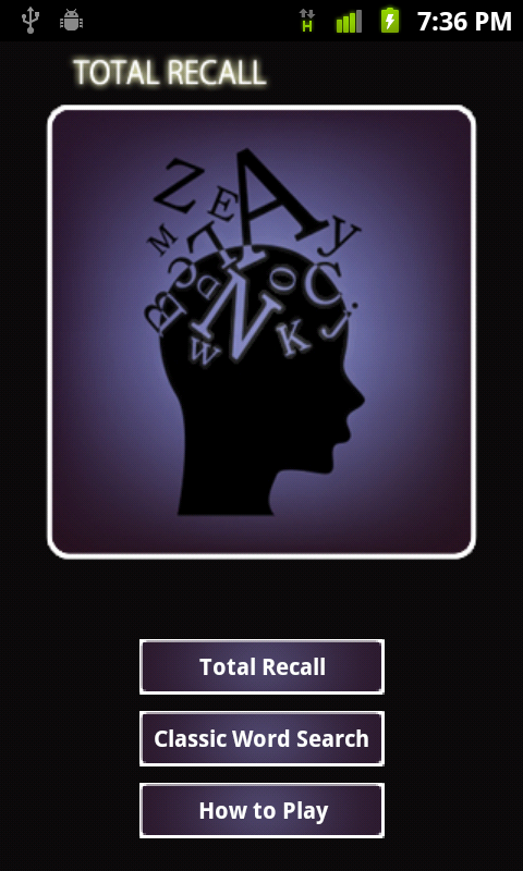 Total Recall Word Search - App on Amazon Appstore