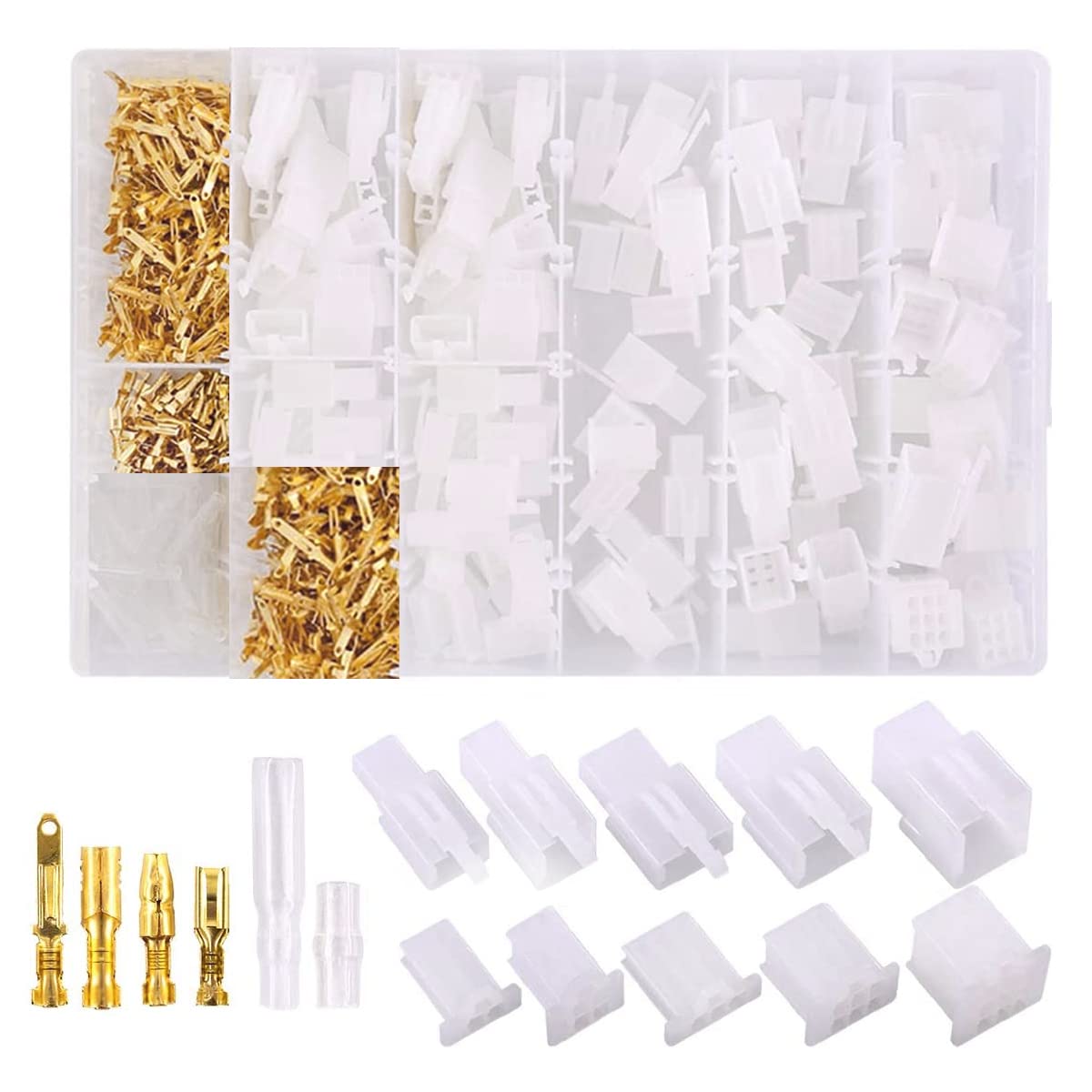 Amazon.com: GFFG 720Pcs Automotive Electrical Wire Connectors Kit, 2 ...