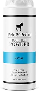 Pete & Pedro BODY & BALLS POWDER (FROST - COOLING SENSATION) Talc-Free ...