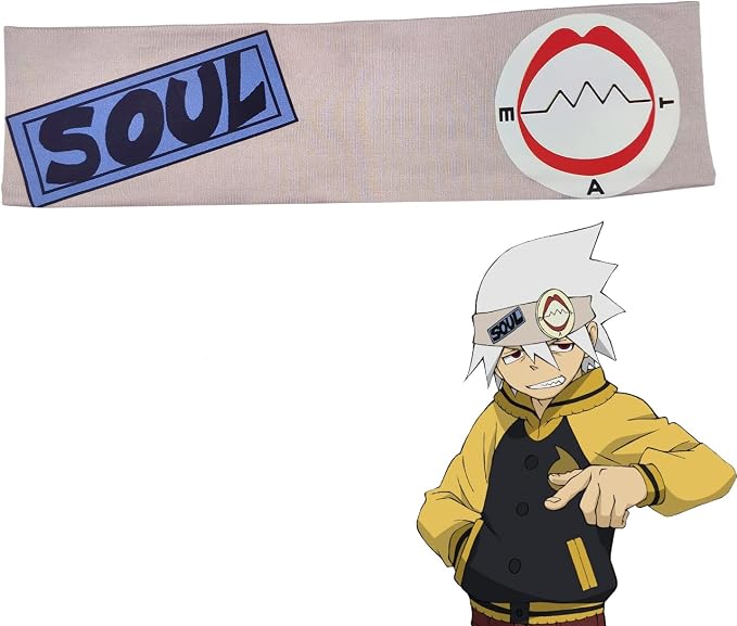 Amazon.com: Soul Eater Cosplay Anime Soul Evans Headband Accessories ...