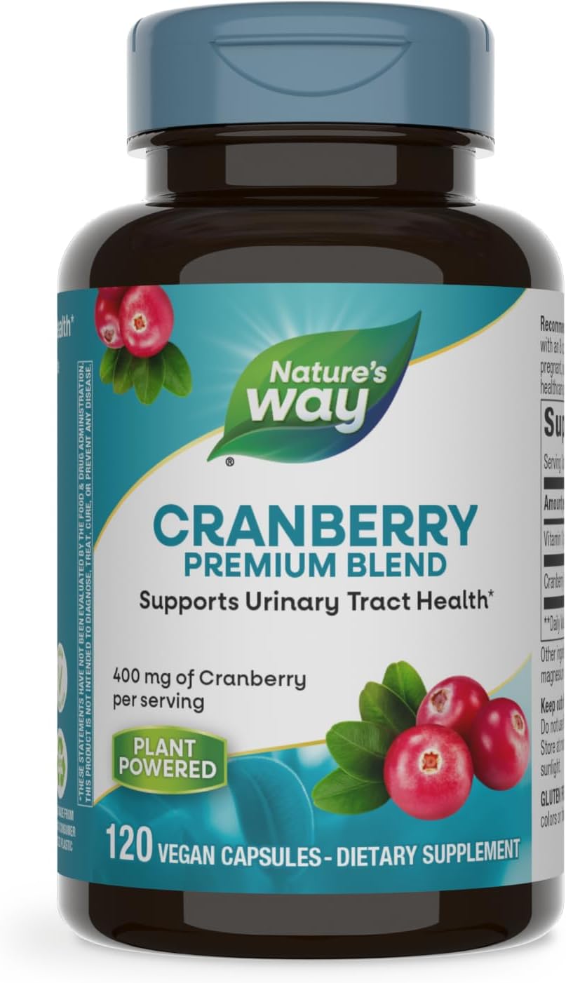 Amazon.com: Solaray Cranberry - 425 mg - 100 Capsules : Health & Household