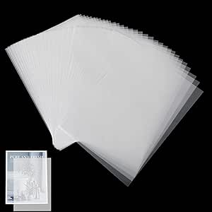 Amazon.com: Translucent Sulfuric Paper A4 Tracing Paper 50 Sheets Copy ...