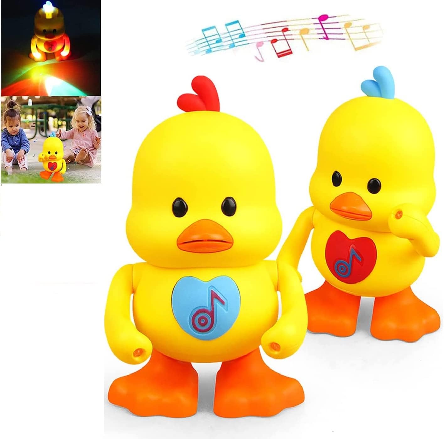 Amazon.com: JIFOVER Dancing Singing Duck Toy, Dancing and Singing ...