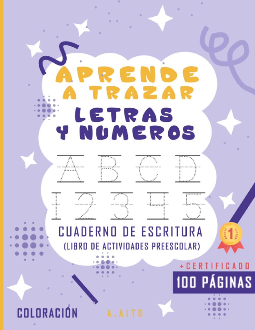 Aprende A Trazar Letras Y Numeros Libro Para Trazar Las | Desertcart KUWAIT