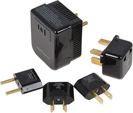 International Converter and Plug Set,220/240V to 110/120V Universal ...