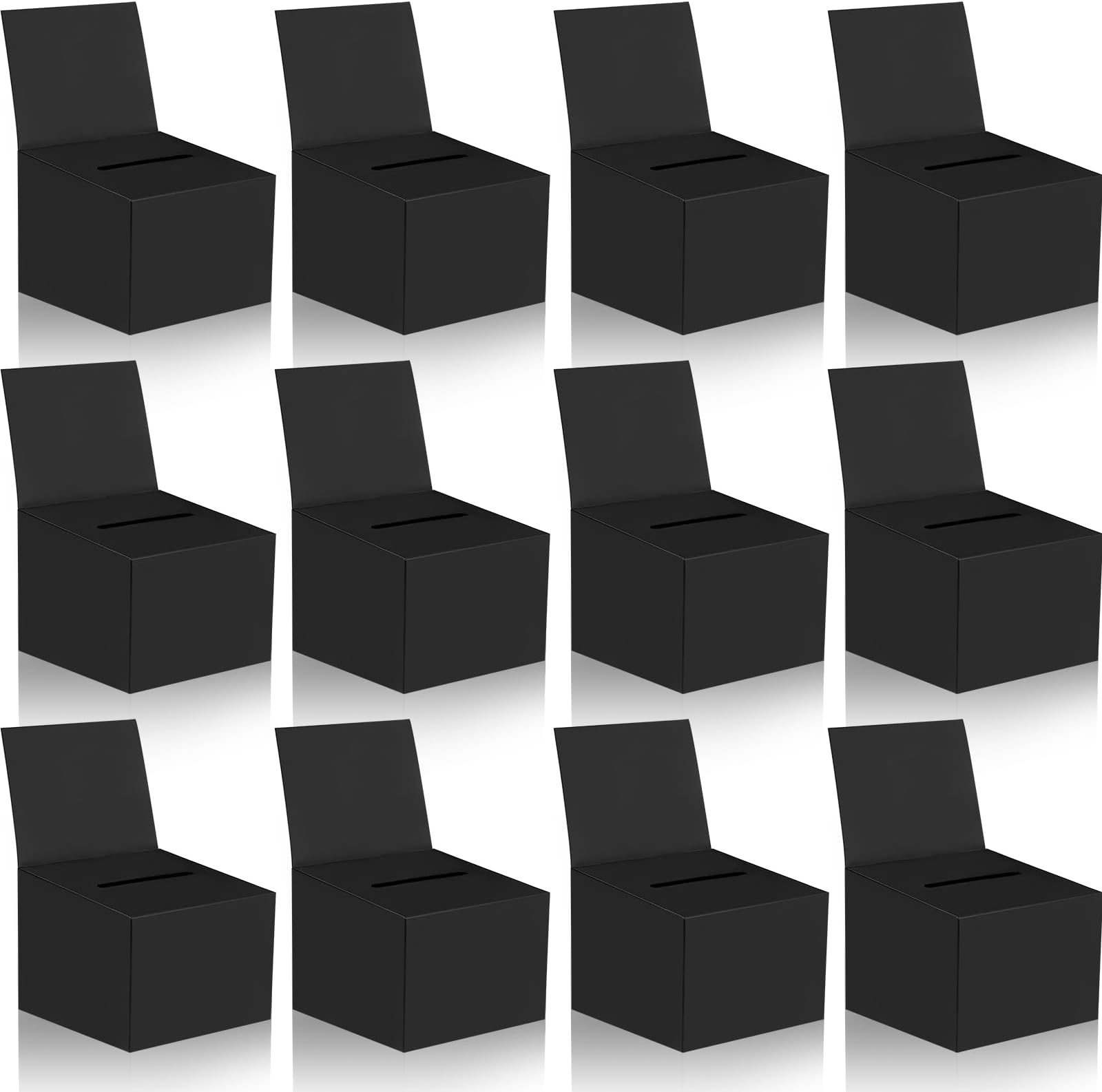 Amazon.com : zzhxkjhky 20 Pack raffle boxes Raffle Box Donation Box for ...