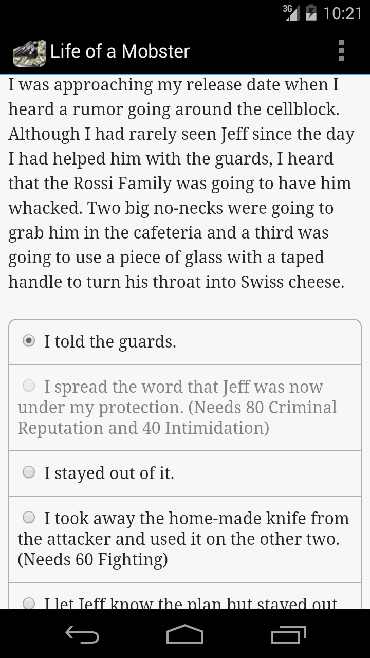 Life of a Mobster - App on Amazon Appstore