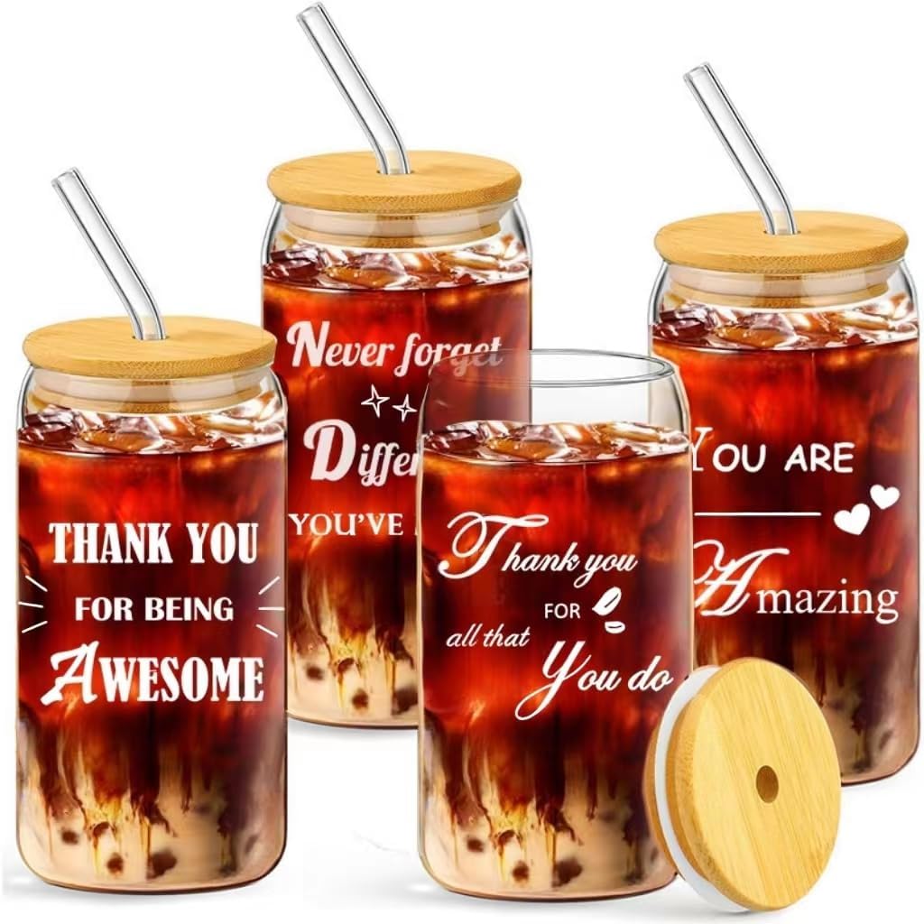 Amazon.com: 4 Set Appreciation Gifts Team Gifts for Employees Thank You ...